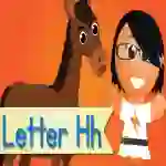 Letter H Song (Animated Music Video) by Teach Simple