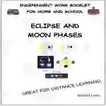 Literacy worksheets: Eclipse and moon phases by Teach Simple