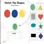 Match The Shape - Hands on Activity Book by Teach Simple