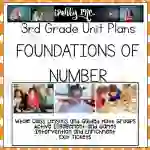 Math Unit 1: Grade: Foundations of Number for 3rd Grade by Teach Simple