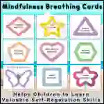 Mindfulness Breathing Exercises Activities Cards for Kids, Calming ...