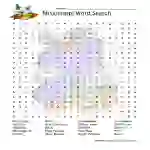 Mississippi Word Search Worksheet by Teach Simple