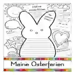 My Easter Worksheet (German) by Teach Simple