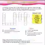 My First Crossword Puzzles: Volume 4 Activity Book by Teach Simple