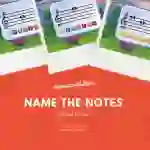 Name The Notes | Interactive Musical Notation Activity by Teach Simple
