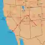 Old Spanish Trail Map by Teach Simple