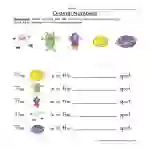 Ordinal Numbers Labels Worksheet by Teach Simple