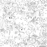 Pirate Shark Extreme Difficulty Dot-to-Dot / Connect the Dots PDF by ...