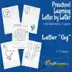 Preschool Letter by Letter: Letter G - Handwriting by Teach Simple
