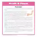 Push Ups Health and Fitness Reading Comprehension Worksheet by Teach Simple