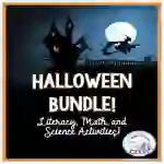 Reading and Math Halloween Bundle by Teach Simple