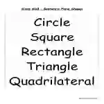 Shapes Word Wall by Teach Simple