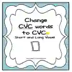 Short and Long Vowel I CVCe Activity by Teach Simple