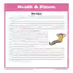 Sit Ups Health and Fitness Reading Comprehension Worksheet by Teach Simple