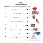 Spelling Short A Worksheet by Teach Simple