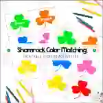 St. Patrick's Day Color Match Shamrock color recognition by Teach Simple