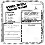STEM Task: Tower Build by Teach Simple