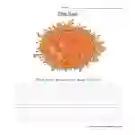Sun Writing Worksheet by Teach Simple