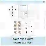 Swat the Phonics Spider Activity by Teach Simple