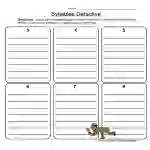 Syllables Detective Worksheet by Teach Simple