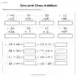 Tens and Ones Adding Worksheet by Teach Simple