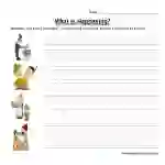 Thanksgiving Sentence Writing Worksheet by Teach Simple