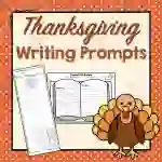 Thanksgiving Writing Prompts by Teach Simple