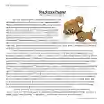 The Stray Puppy Reading Comprehension Worksheet by Teach Simple