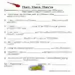 Their, There, They're Fill in the Blank Homophones Worksheet by Teach ...