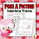 Valentine's Day Poke a Picture by Teach Simple