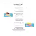 Water Park Reading Comprehension Worksheet by Teach Simple