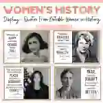 Womens History Month Posters, Bulletin Board, Womens History Month ...