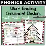 Word Ending Consonant Clusters Activity Packet | -ast, -est, -ash by ...