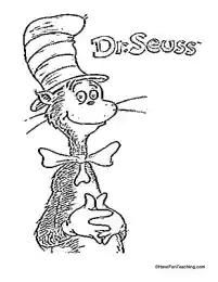 printable coloring pages dr seuss