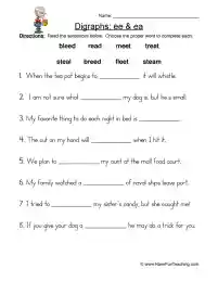 Word Bank Worksheets