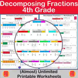 Decompose Numbers Grade 4