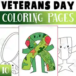 veterans day coloring sheets for kindergarten free