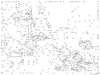 christmas printable dot to dot