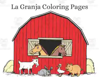spanish family coloring page