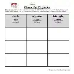 Classifying Triangles Graphic Organizer
