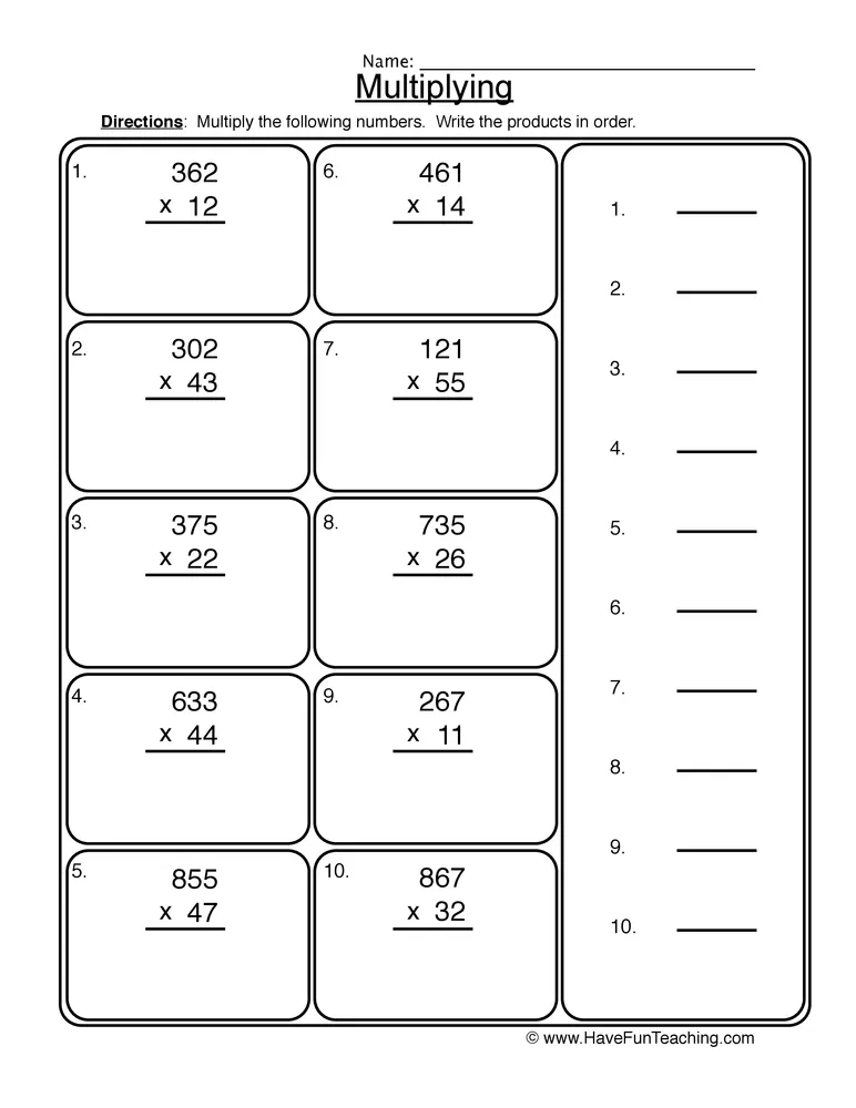 2x3 Digit Multiplication Worksheet By Teach Simple 2x3-digit-multiplication-worksheet-by-teach-simple