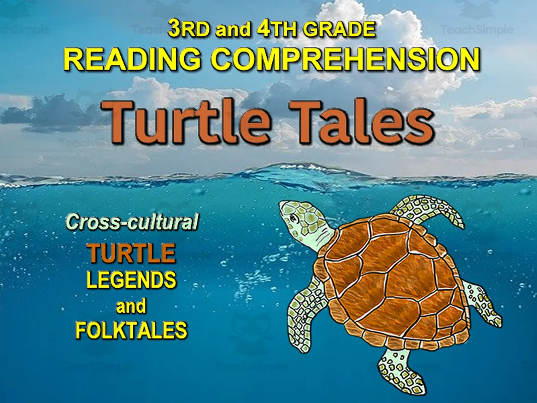 3rd & 4th Grade Reading Comprehension Passages - Turtle Legends by ...