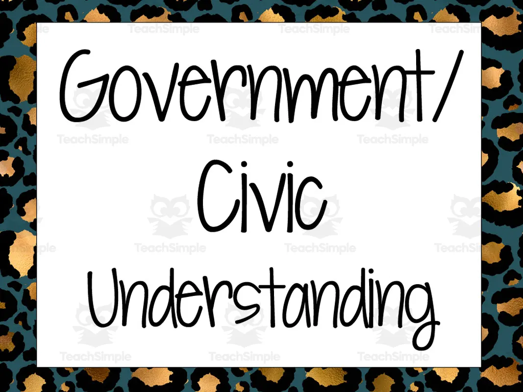 6th Grade Georgia Social Studies Standards Set 4 by Teach Simple