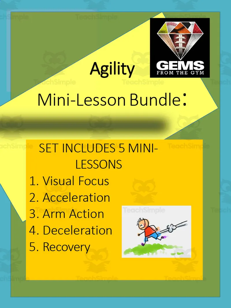 Agility Mini-Lesson Bundle by Teach Simple