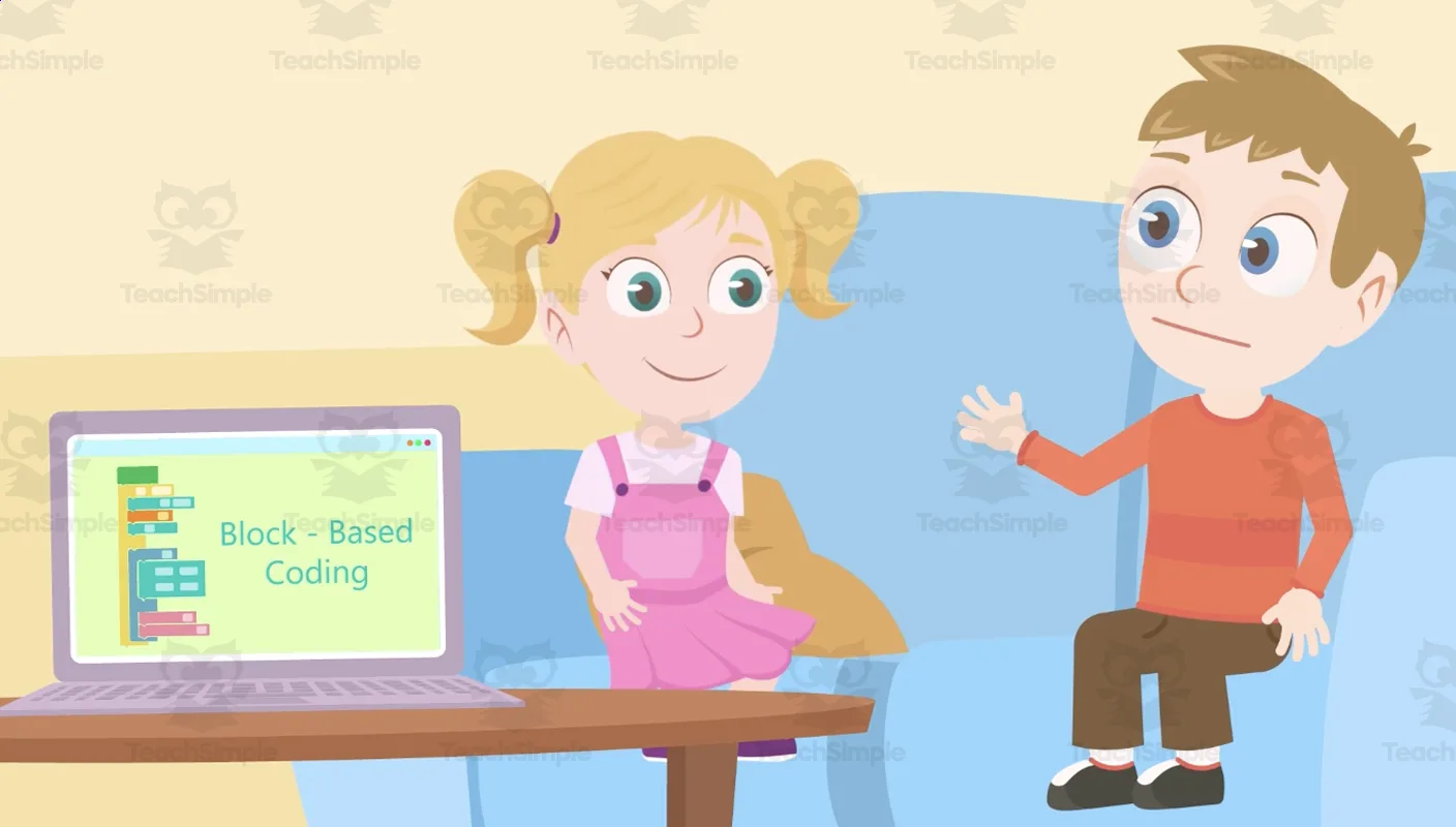 All About Block Based Coding Animated Coding Video Lesson By Teach Simple
