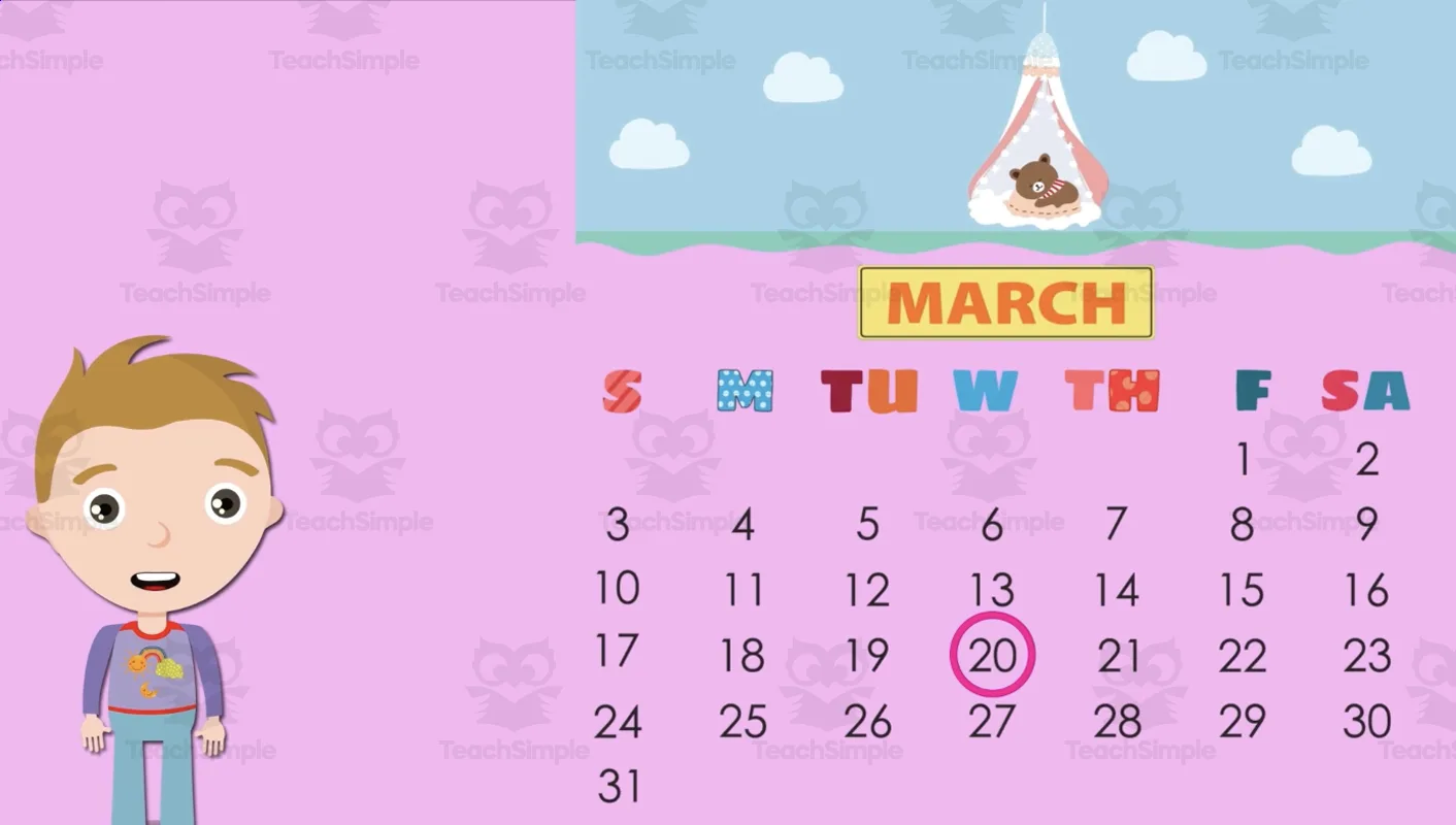 All About Calendar | Animated Math Video Lesson by Teach Simple