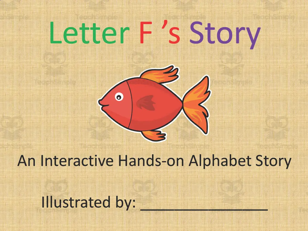 Alphabet Story Book | Letter F Interactive Book by Teach Simple