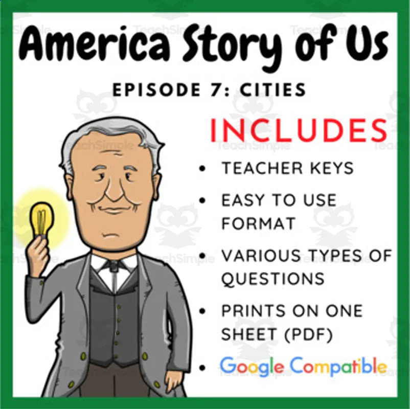 America Story of Us: Episode 7 -"Cities" - Complete Video Guide by ...