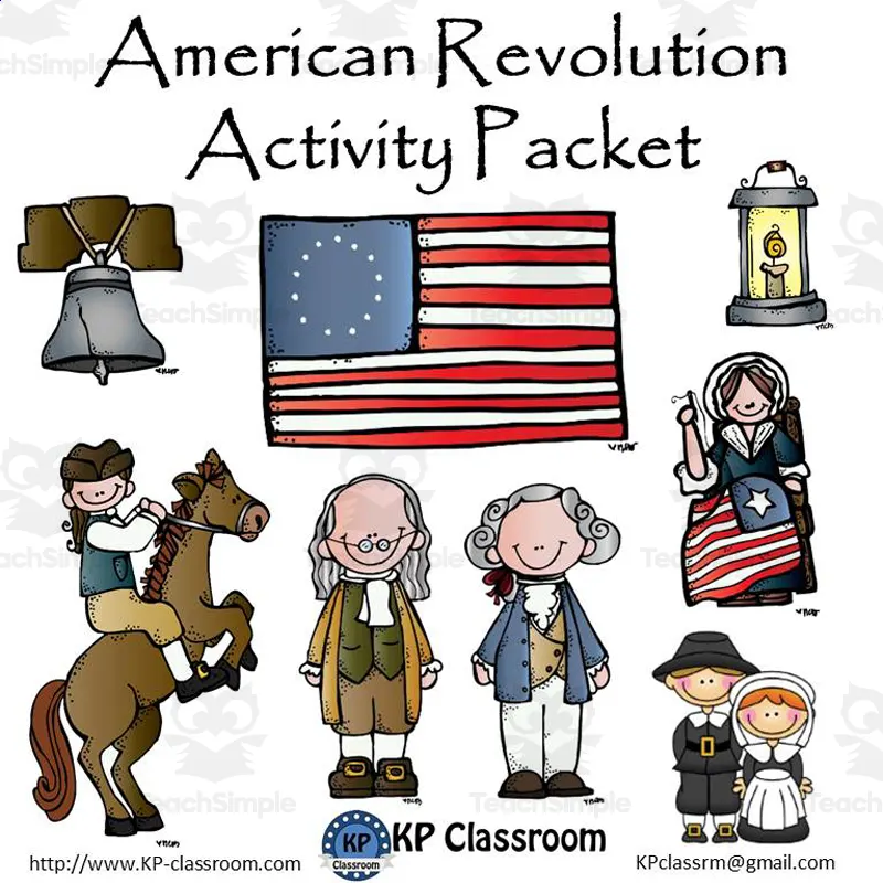 American Revolution Activity Packet by Teach Simple