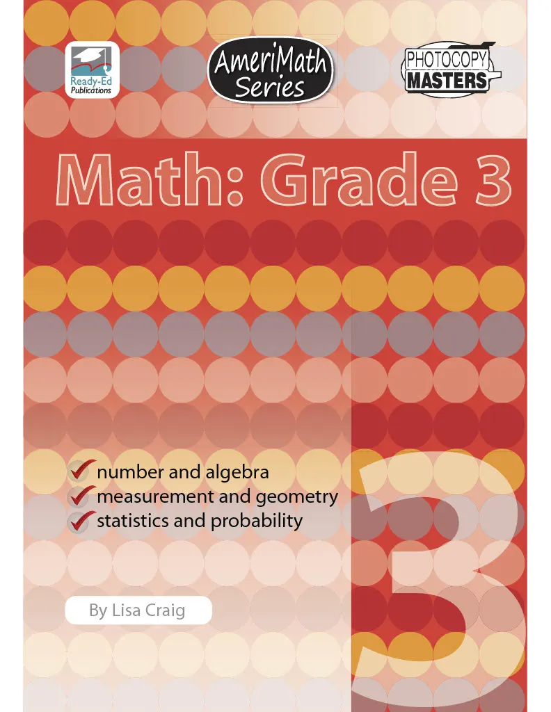 AmeriMath Series: Math Grade 3 Workbook by Teach Simple